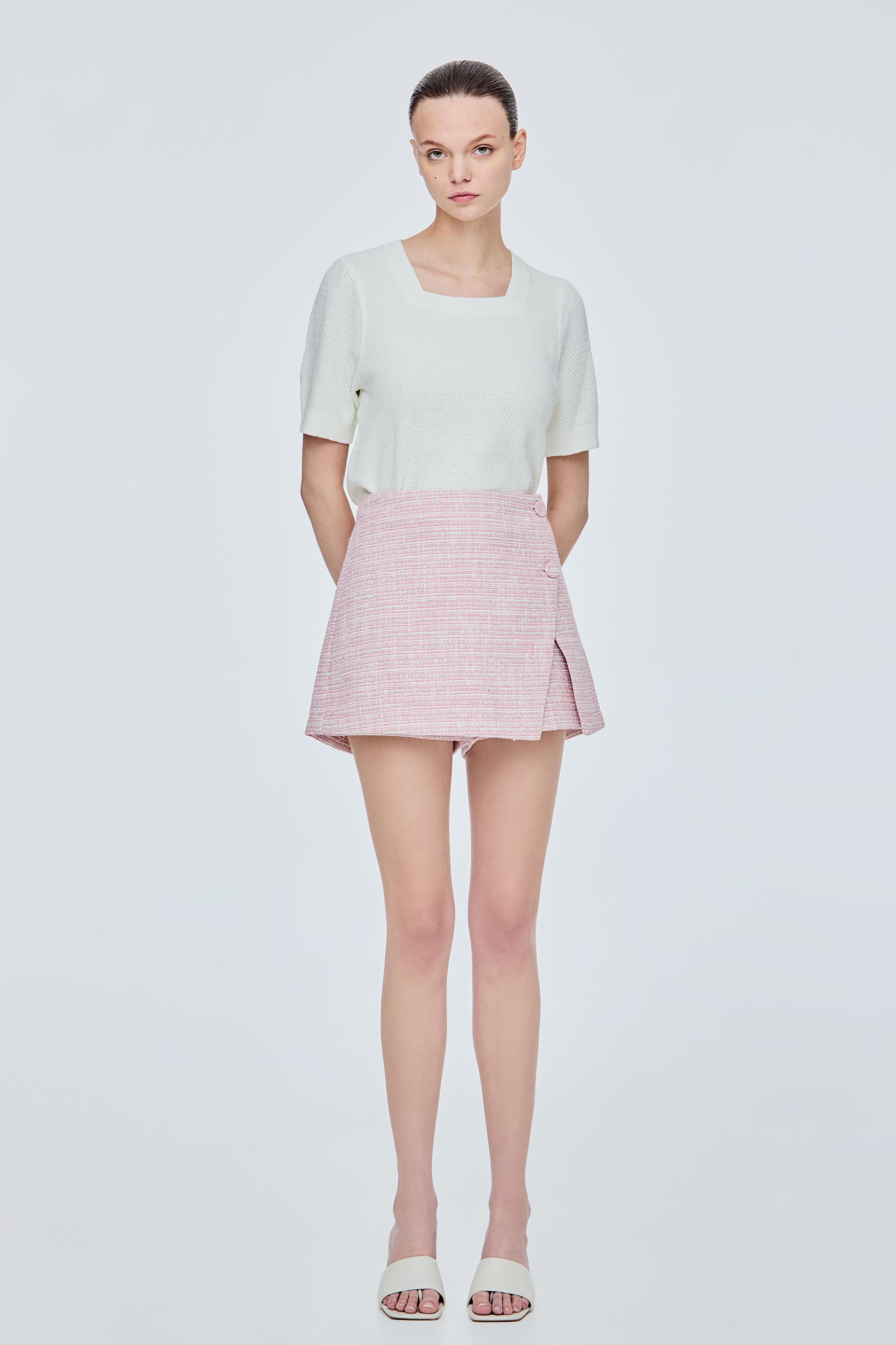 Tweed Mini Skort – iORA Malaysia