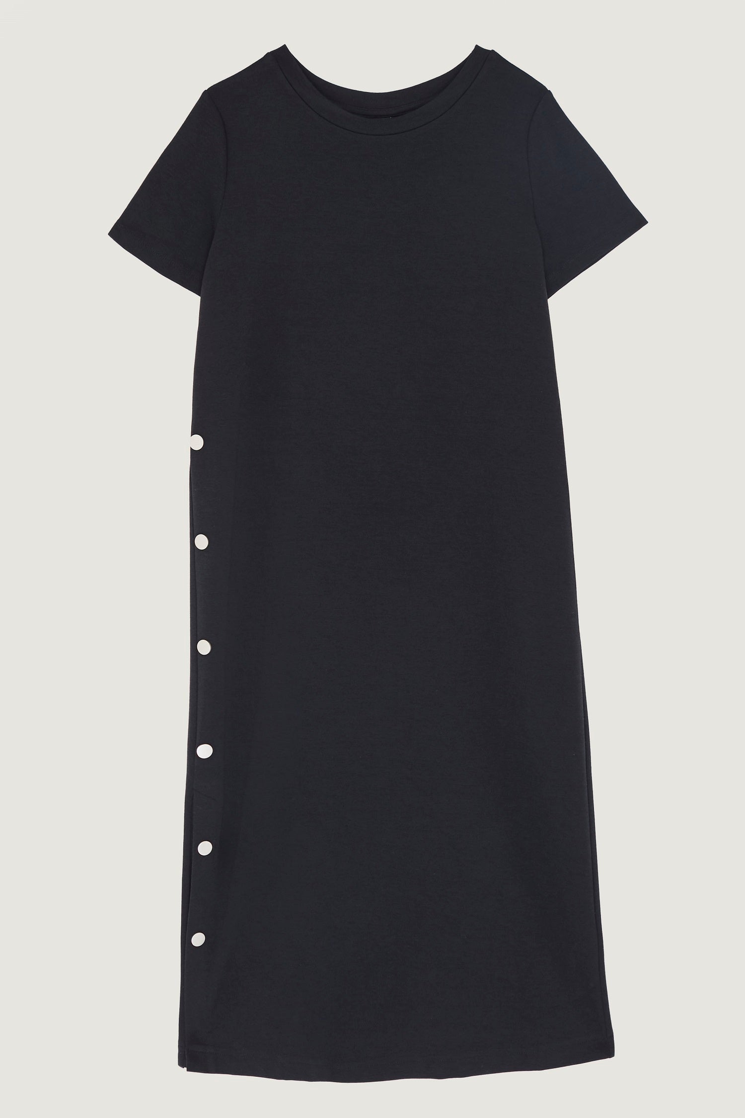 Faux Snap Button Dress – iORA Malaysia