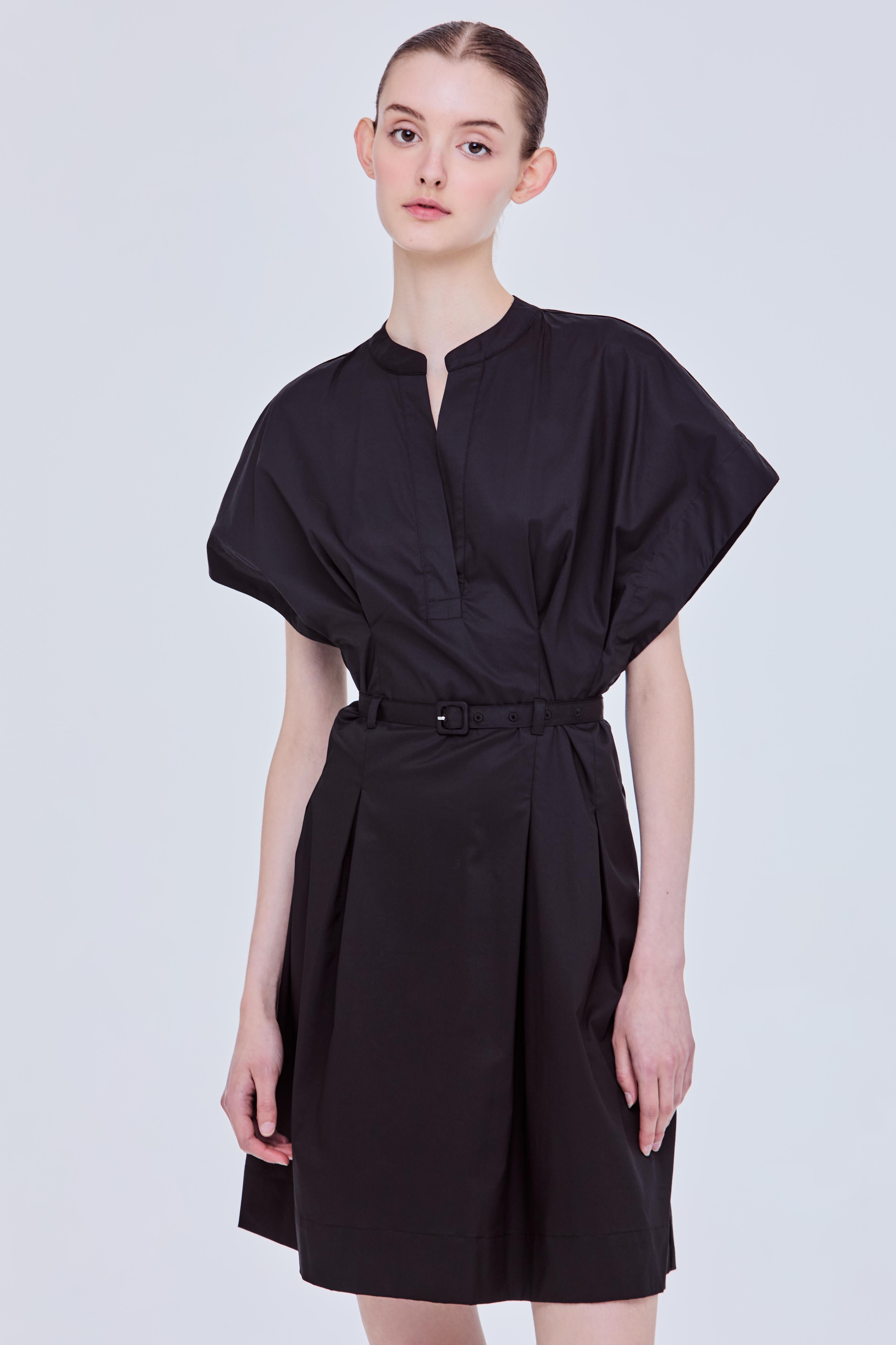 V Neck Magyar Mini Dress – iORA Malaysia