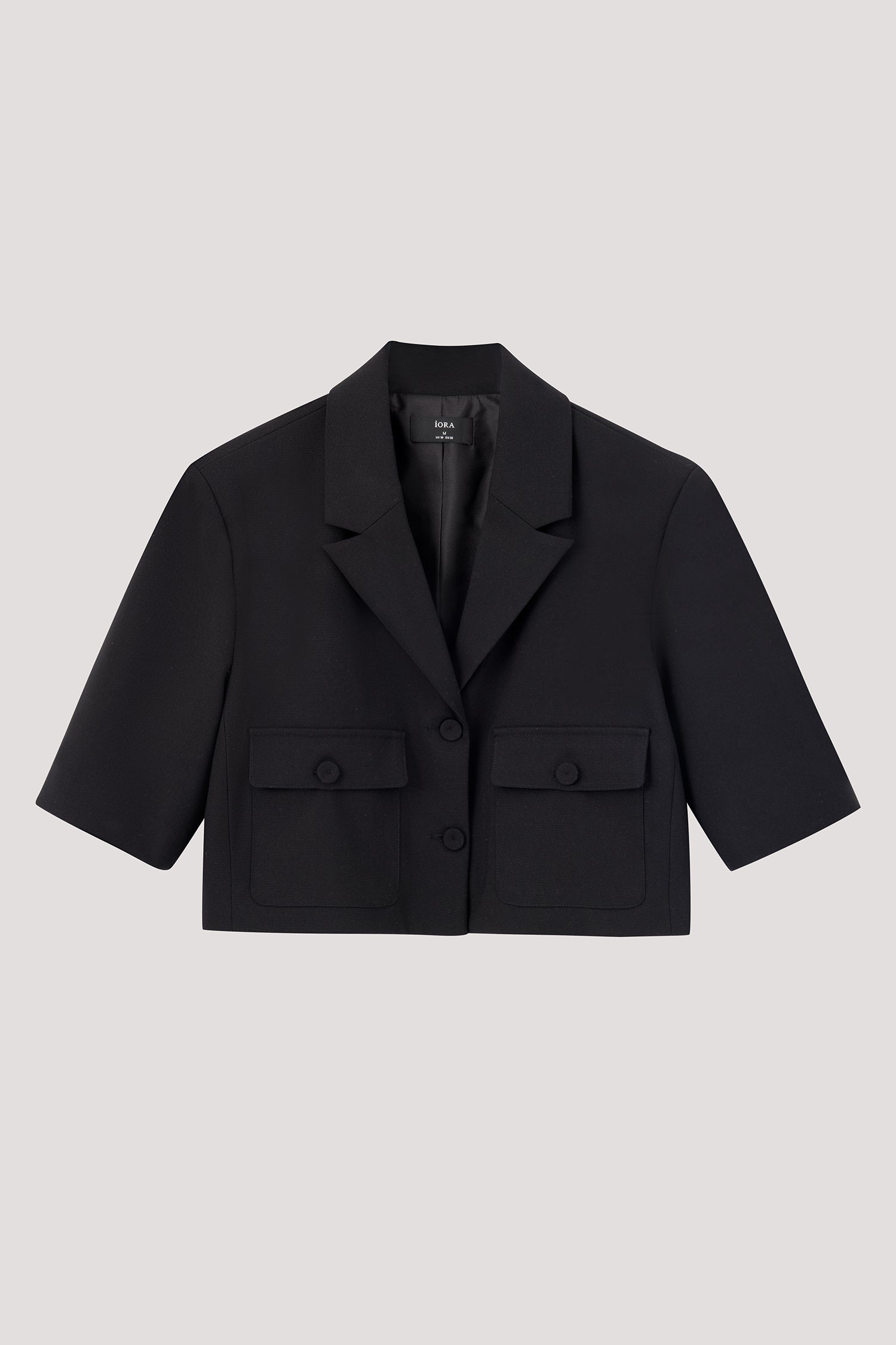 Boxy Cropped Blazer – iORA Malaysia