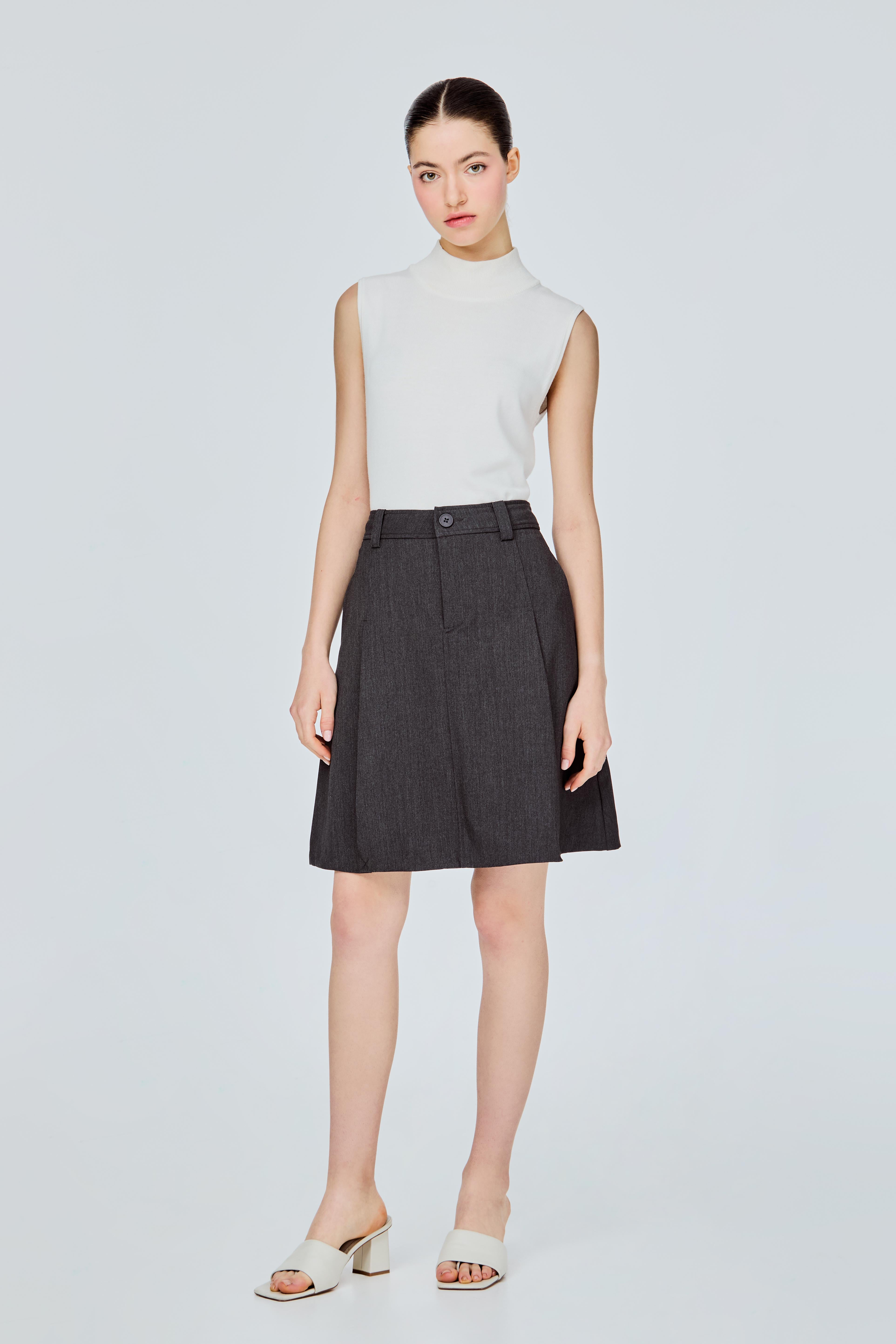 Inverted Pleat Skirt – iORA Malaysia