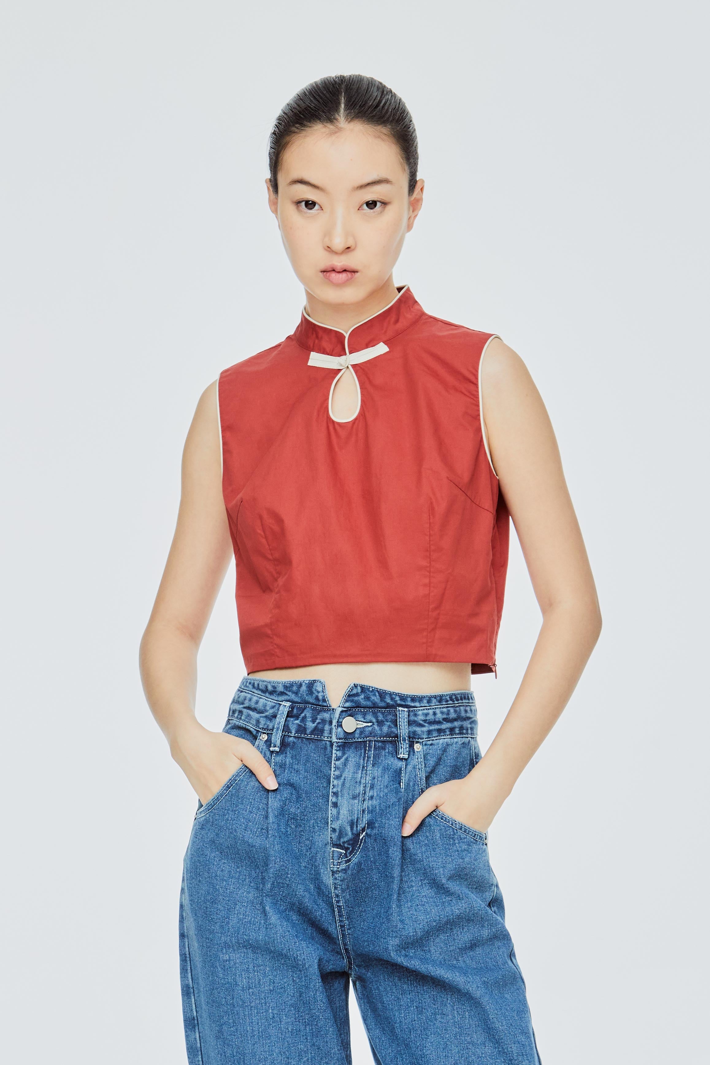 Mandarin Chinese Knot Top – iORA Malaysia