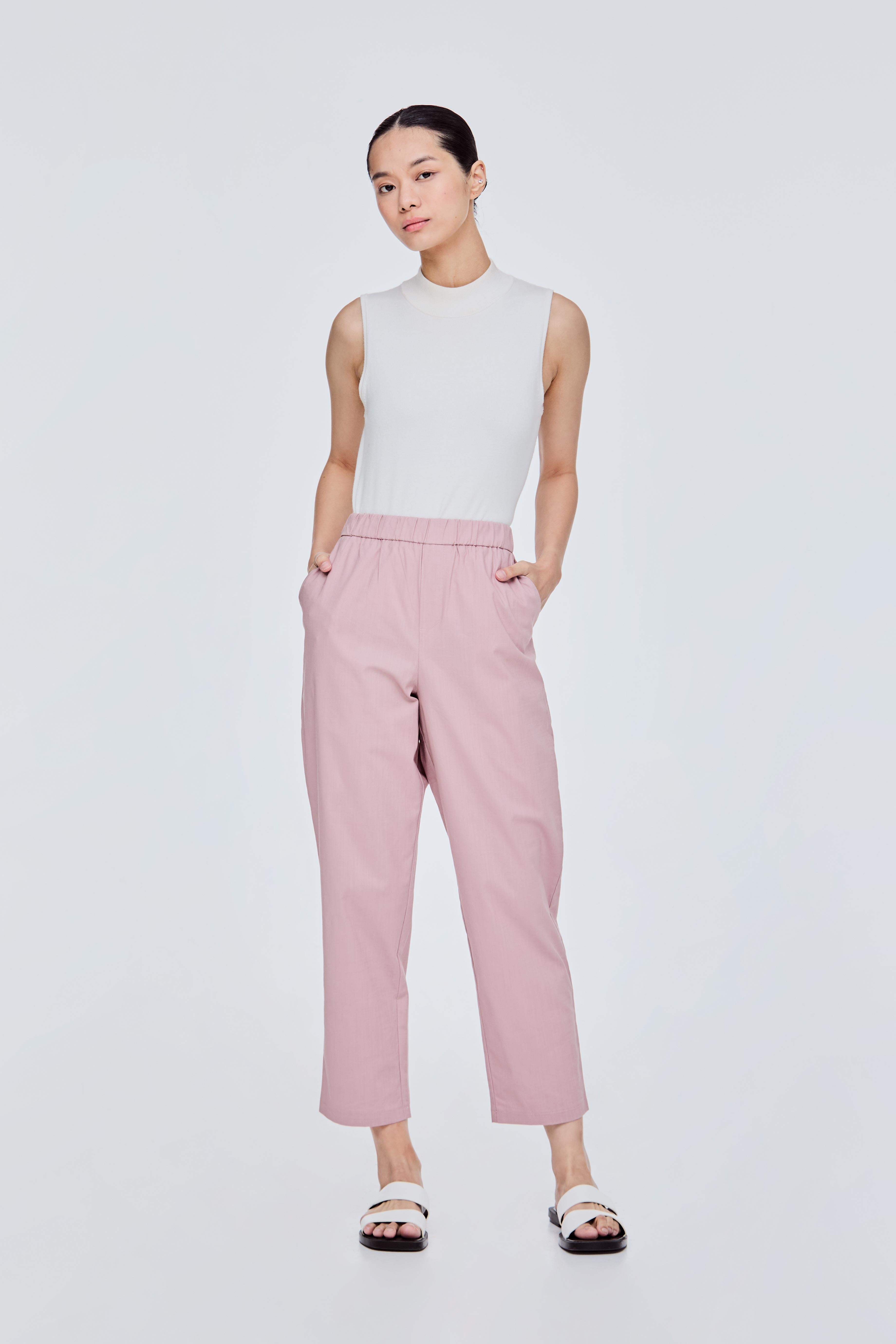 Elasticated Tapered Pants – iORA Malaysia