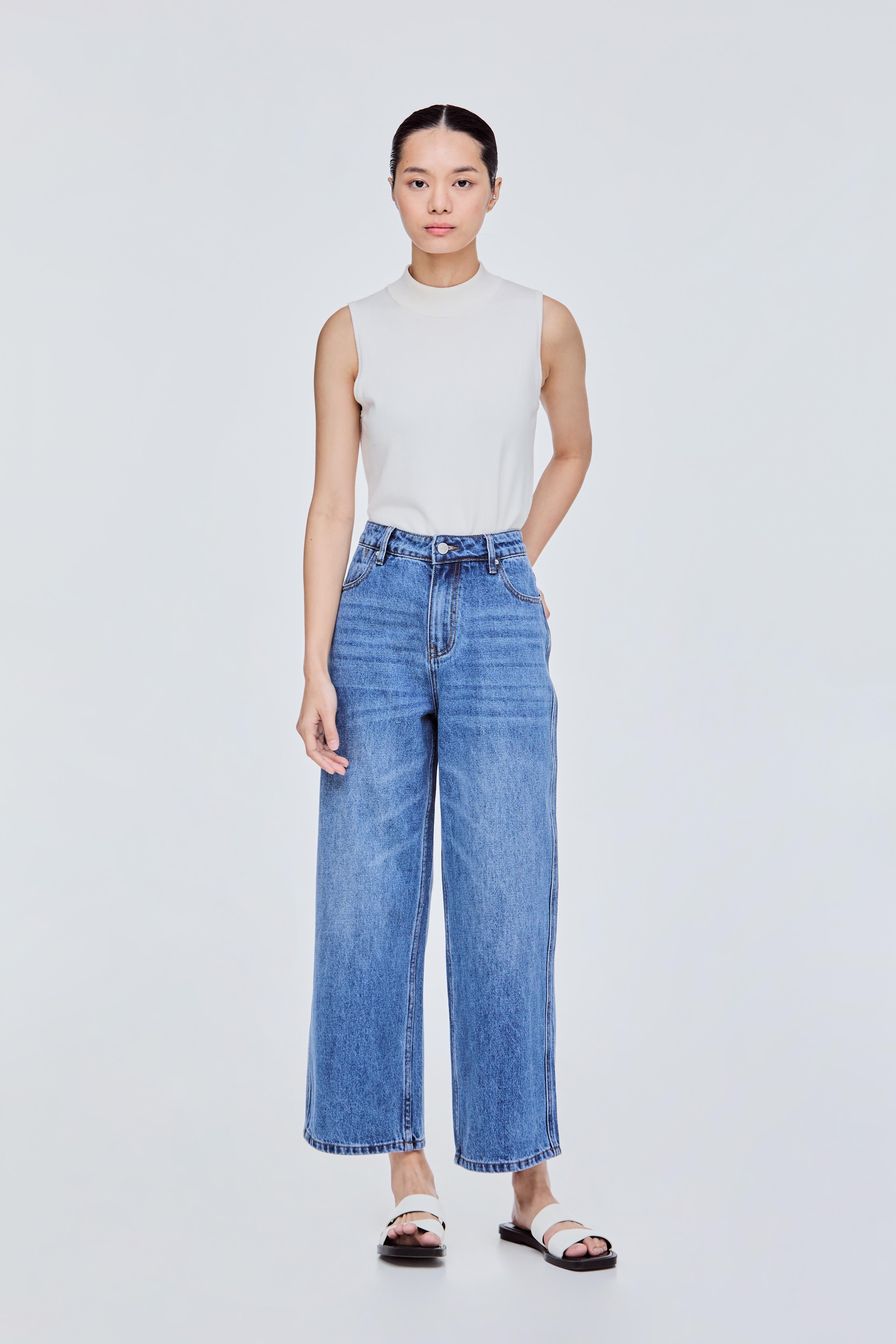 Straight Cut Jeans – iORA Malaysia