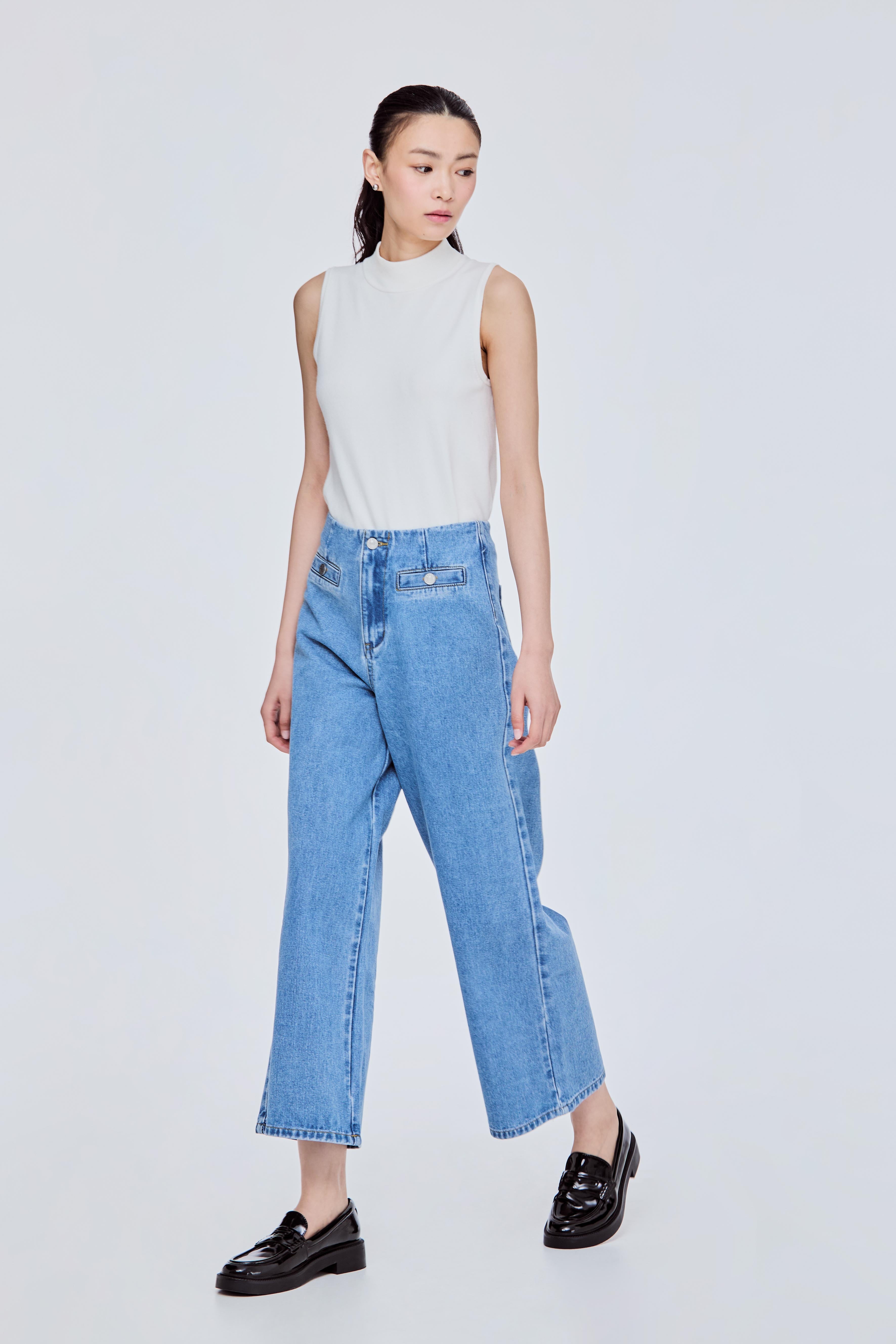 Straight Cut Jeans – iORA Malaysia