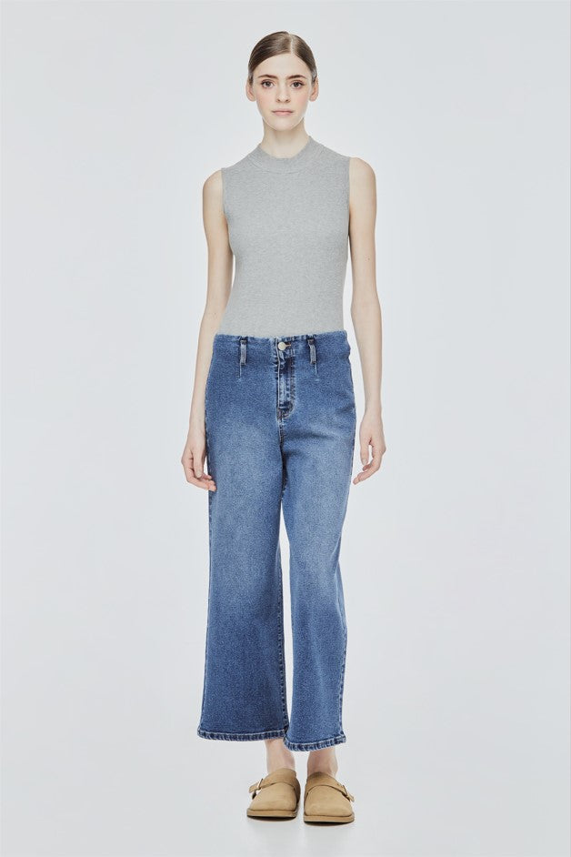 Straight Cut Denim Pants – iORA Malaysia