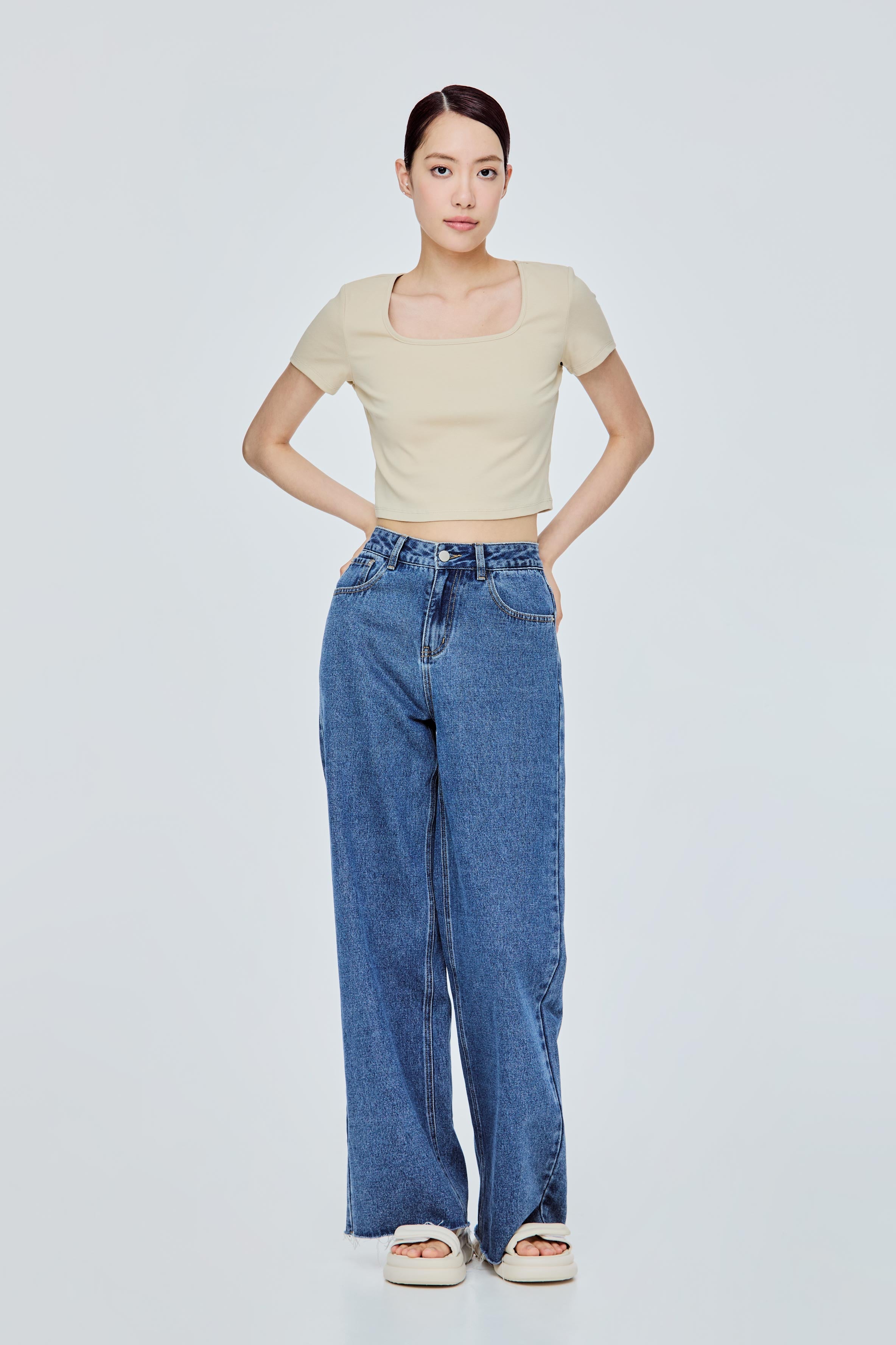 Jersey Cropped Top – iORA Malaysia