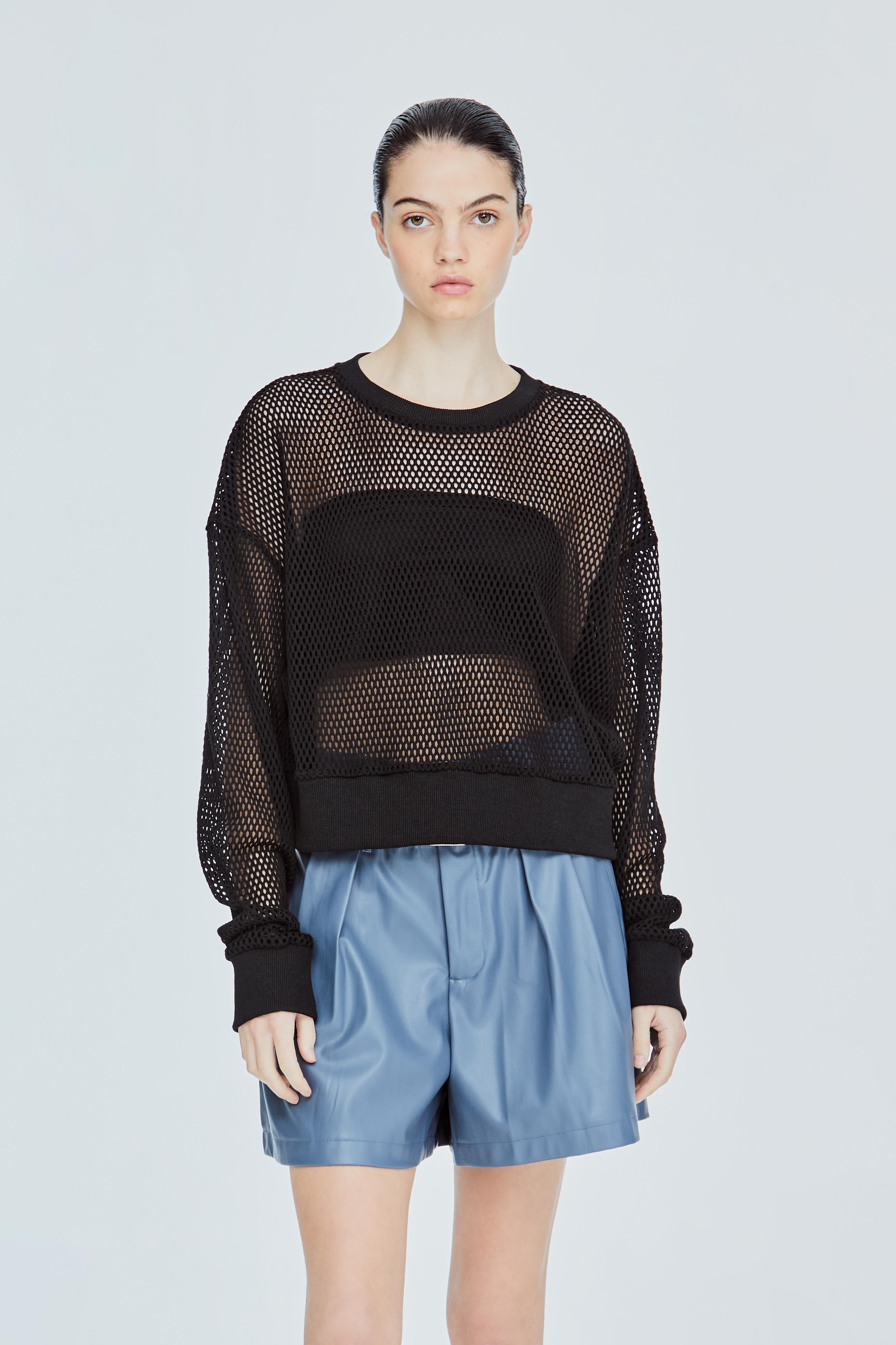 Fishnet Mesh Top – iORA Malaysia