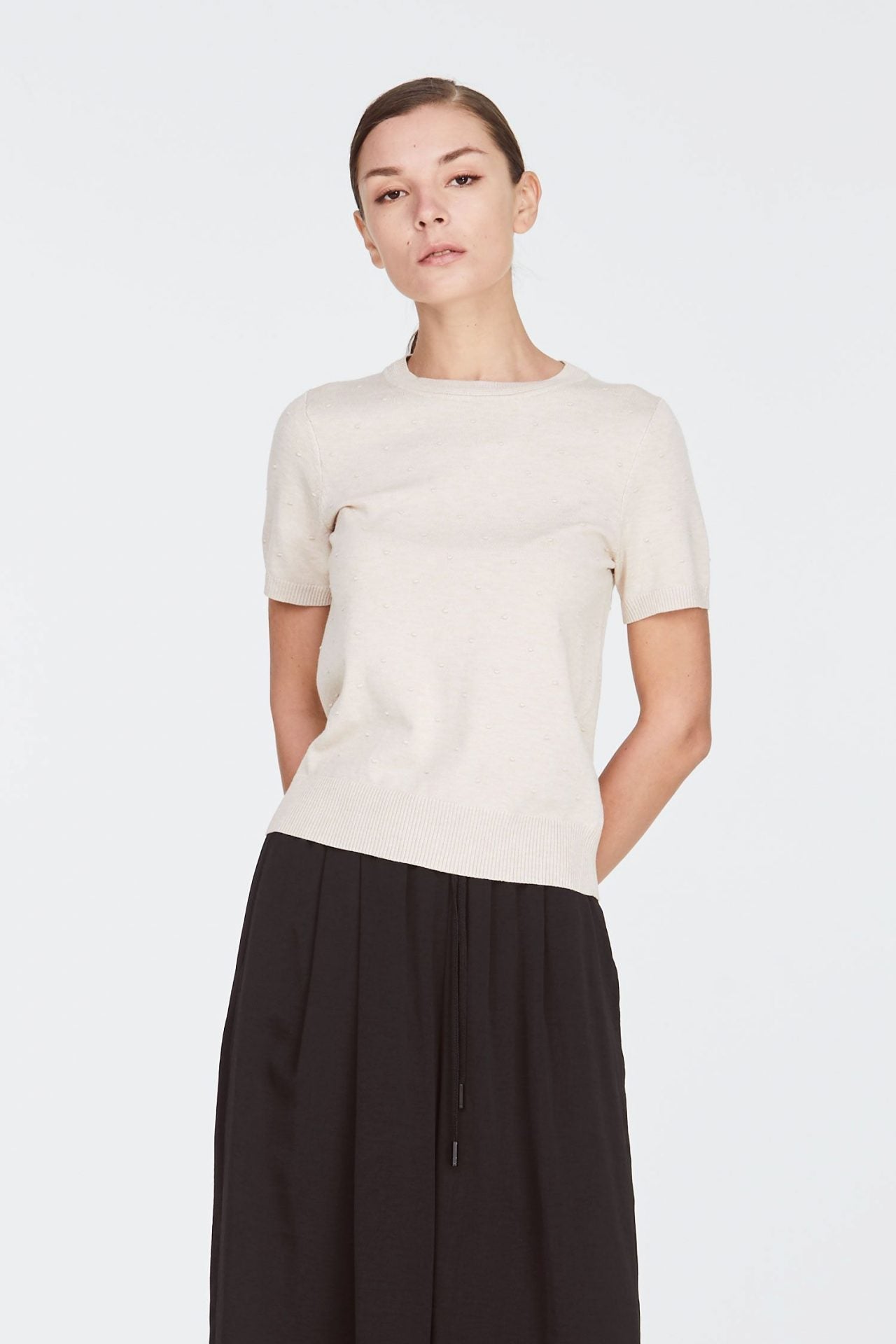 Texture Knit Blouse – iORA Malaysia