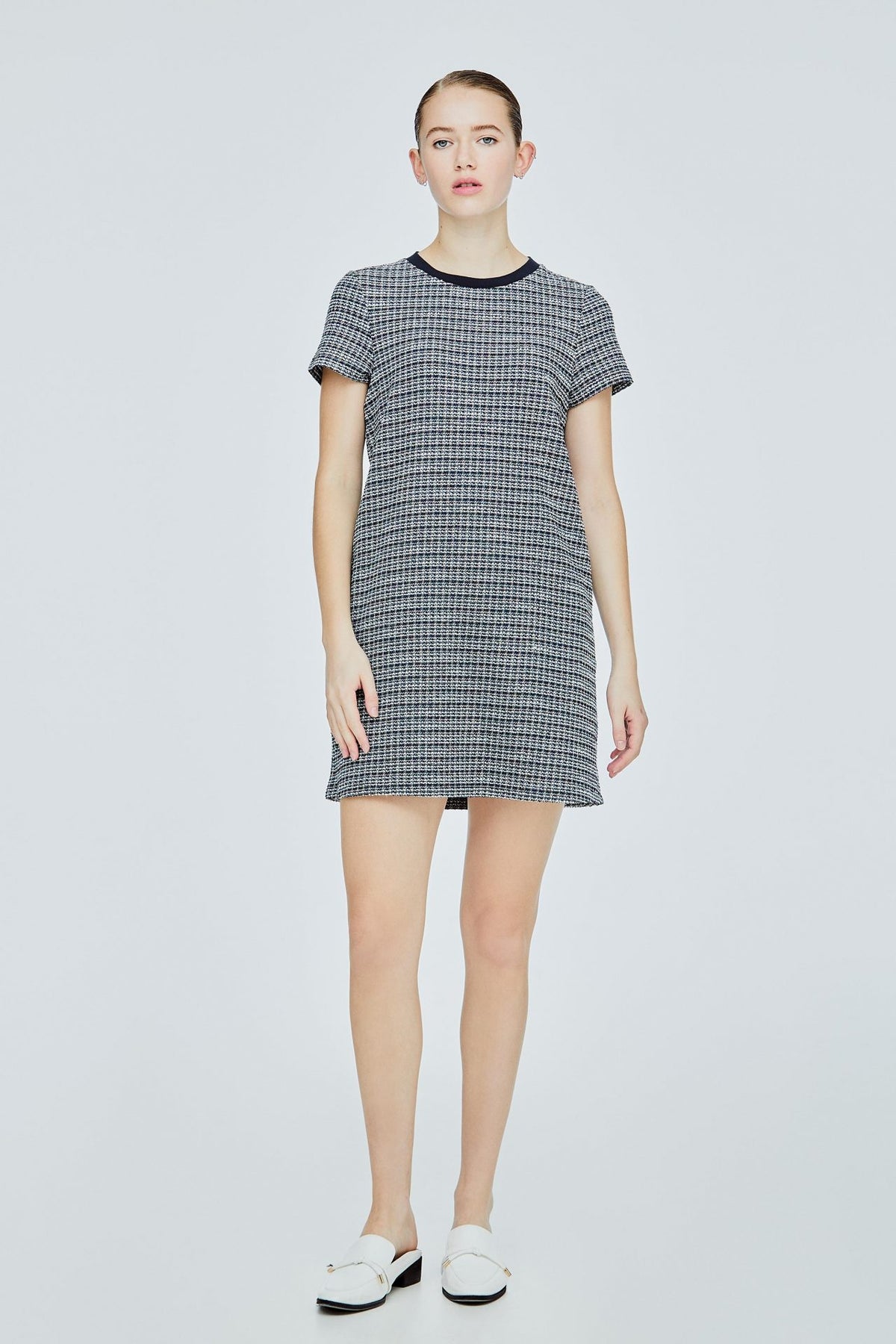 Tweed Boxy Dress – iORA Malaysia