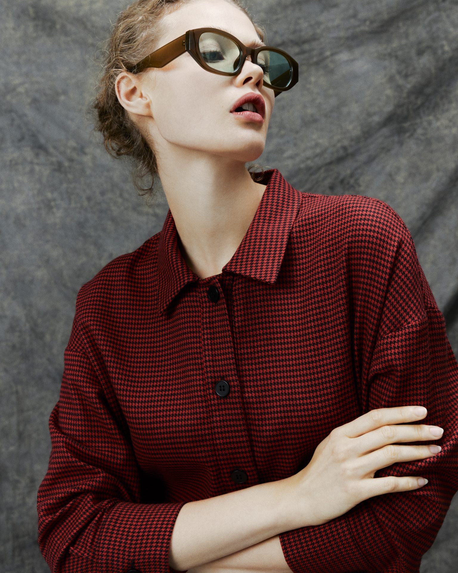 Pattern Dropped Shoulder Dress – iORA Malaysia